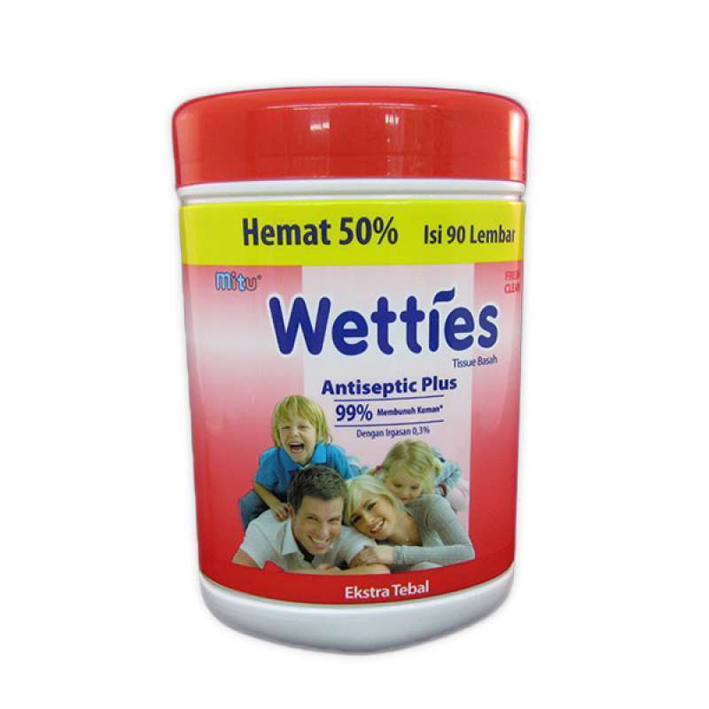 Jual Mitu Wet Tissue Antiseptic Botol 90S di Seller Hypermart Duri ...
