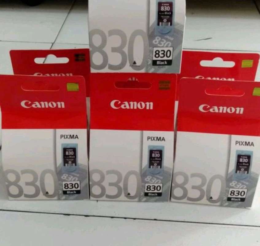 Jual Tinta Canon Pg 830 Black Original Di Seller Naura Toner Print ...