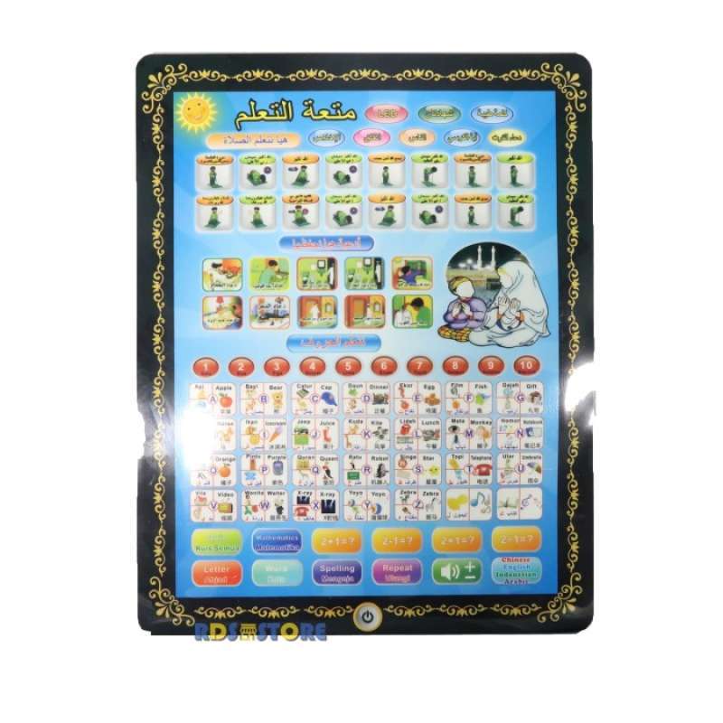 Promo Mainan Anak Playpad Muslim Belajar Sholat Shalat Mengaji Diskon ...