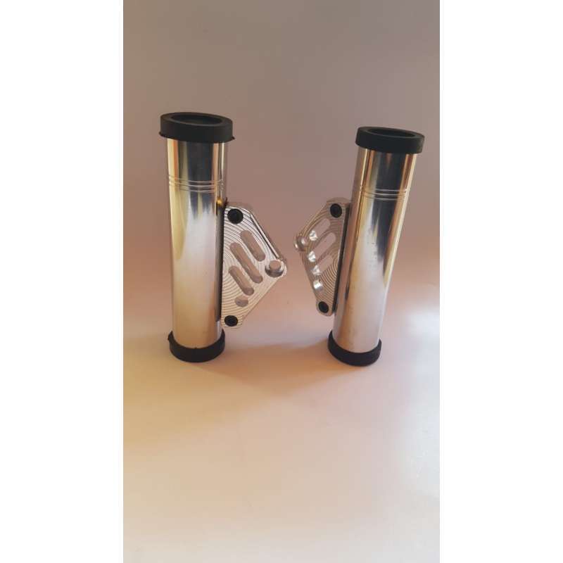 Jual Braket Kupingan Lampu Pesek Stainless Model Cnc Cb Gl Gl100 Gl Max ...