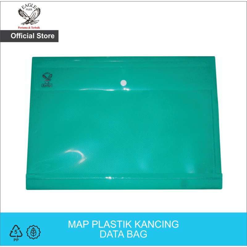 Jual EAGLE Map Plastik Kancing Opaque Horizontal Folio (F4) / Map ...