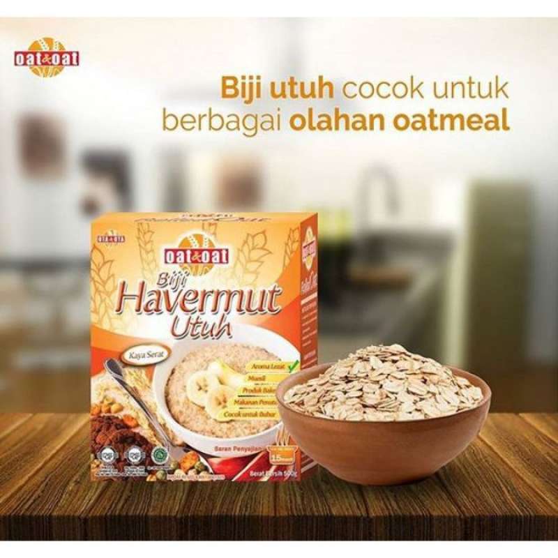 Jual Oat And Oat Havermut Rolled Oat 500gr Di Seller Ranch Market Grand ...