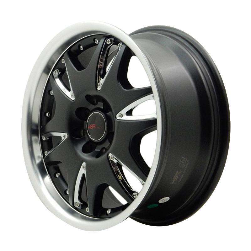 Jual HSR Wheel Club Linea 1134 Semi Matte Black Machine Lips Velg Mobil ...