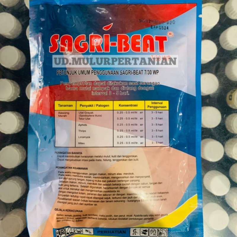 Jual Insektisida Kontak Sistemik SAGRI BEAT 80gr di Seller UD PANEN ...
