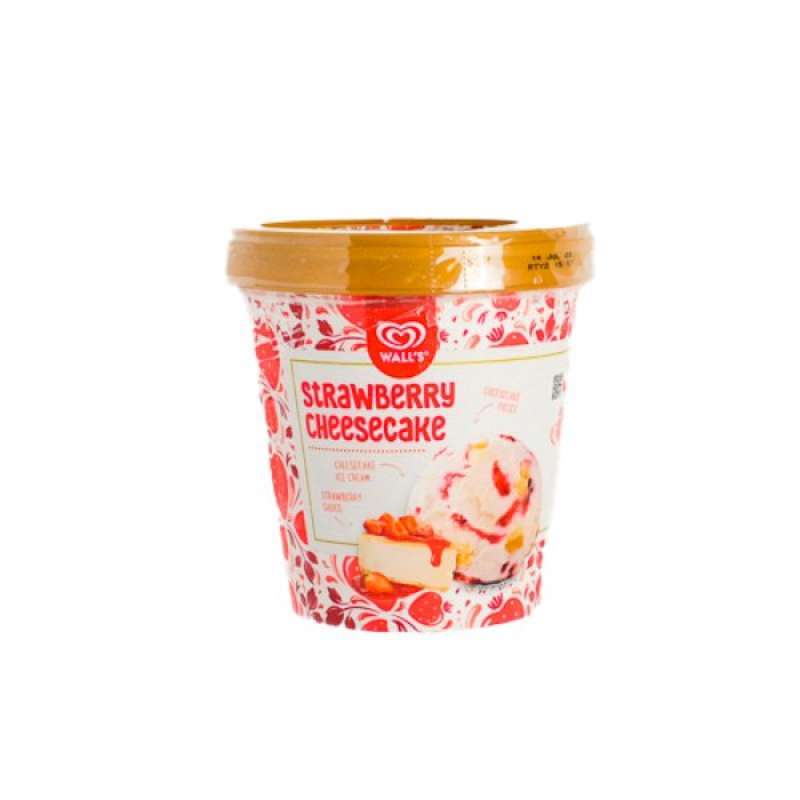 Jual Wall's selection stwb cheesecake 750ml di Seller Farmers Market ...