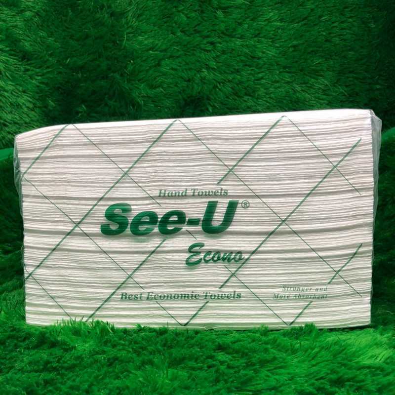 Jual TISSUE HAND TOWEL MULTIFOLD DE ECO GREEN 140 SHEETS di Seller ...