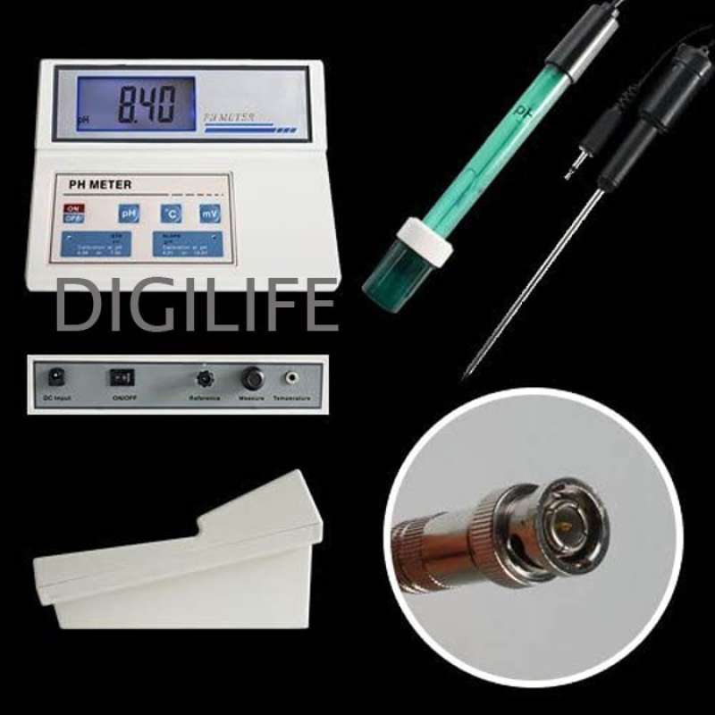 Jual Orp Ph Thermometer 3 In 1 Benchtop Meter Desktop Tester Air Bench ...