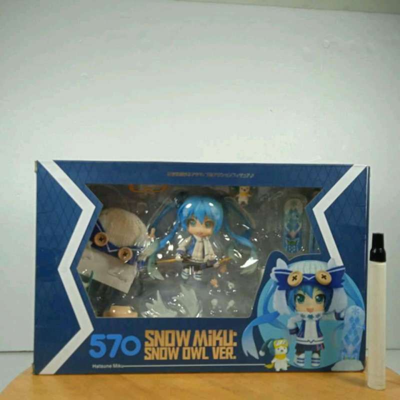 Jual Mainan Nendoroid Action Figure Nendo 670 Snow Miku Owl Ver Tinggi ...