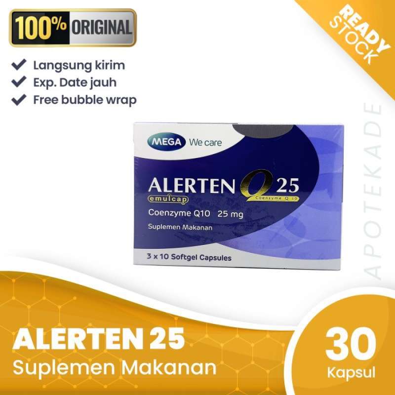 Jual mega we care alerten 25 isi 30 softgel capsules di Seller ...