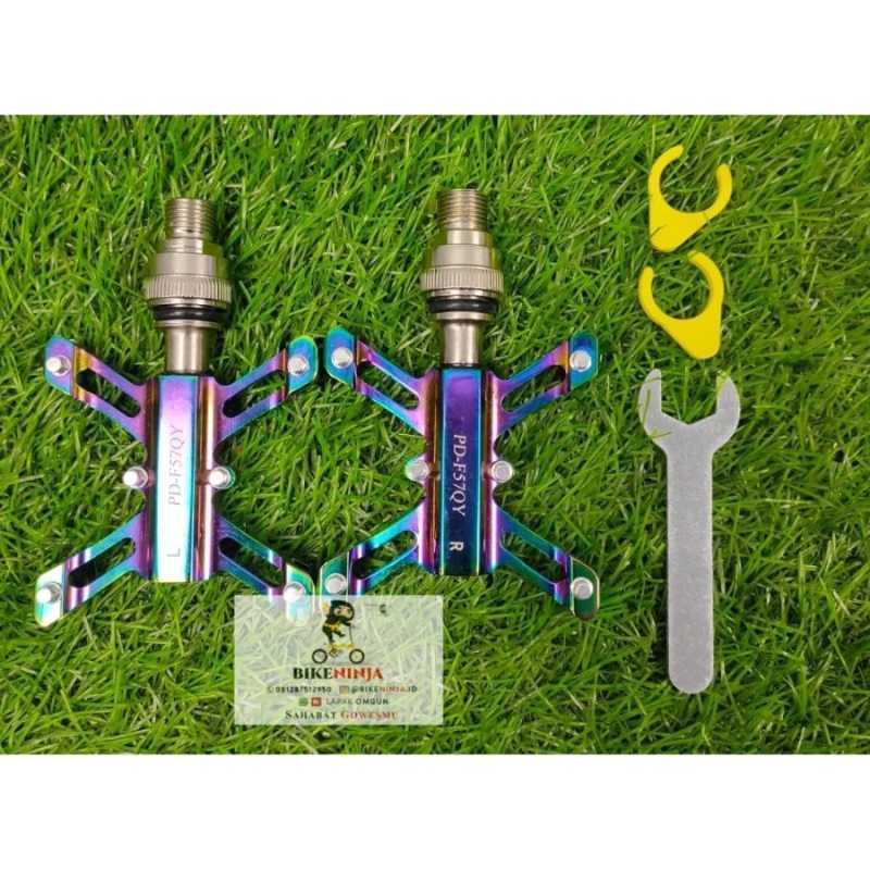 Jual PEDAL PROMEND PD 57 QR FOR FNHON DAHON 3SIXTY ELEMENT - RAINBOW di ...