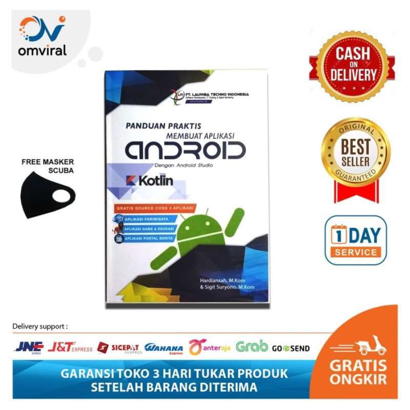 Jual Buku Membuat Aplikasi Android Dengan Android Studio Kotlin Di ... Jual Buku Membuat Aplikasi Android Dengan Android Studio Kotlin Di ...