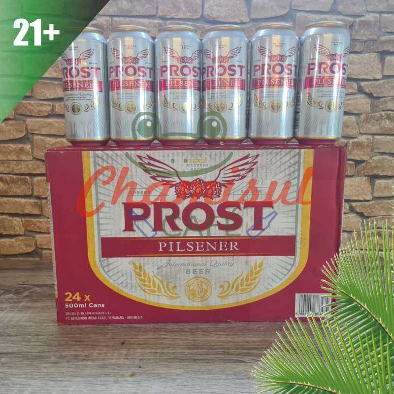 Jual PROST Pilsener beer can 500 ml x 24 Kaleng / carton di Seller ...