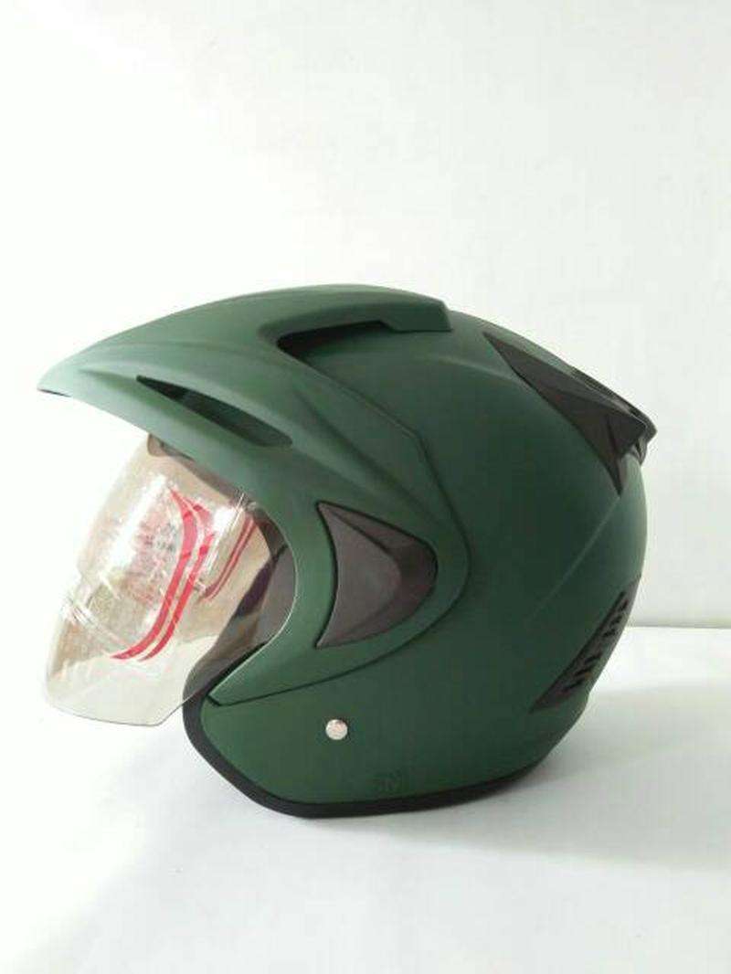 Jual Helm Replika Tni Helm Thi Green Army Original Dan Sni Kaca Smoke ...