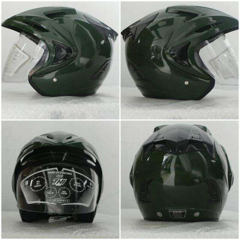 Jual Helm Replika Tni Helm Thi Green Army Original Dan Sni Kaca Smoke ...