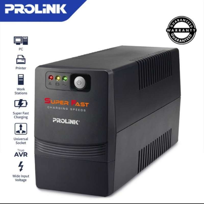 Jual Prolink Pro1501sfc Super Fast Charging Line Interactive Ups ...