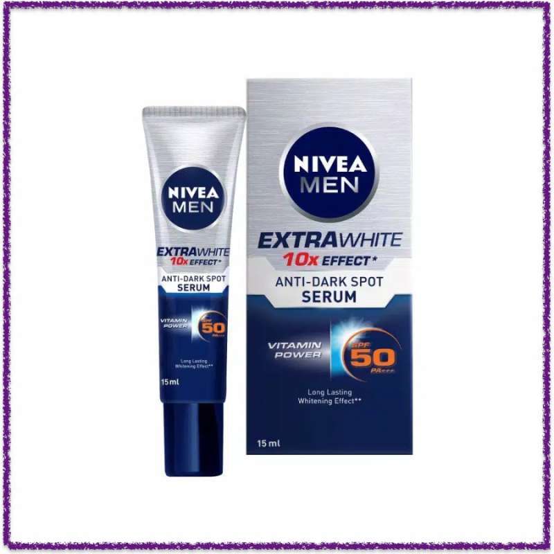 Jual NIVEA MEN SPF 50 Extra White Anti Dark Spot Serum 15ml di Seller ...