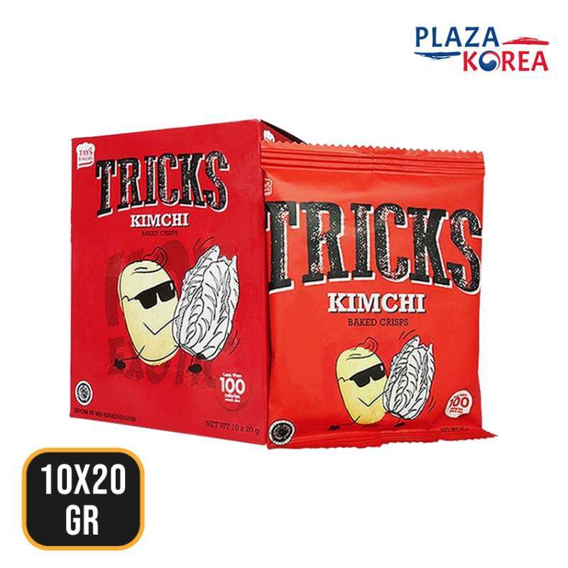 Jual TRICKS CRISPS POTATO BAKED 1BOX (KIMCHI) - BISKUIT KENTANG ...