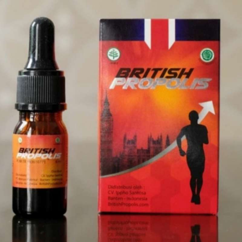 Jual British Propolis 6ml Original ada ijin BPOM dan sertifikasi HALAL ...