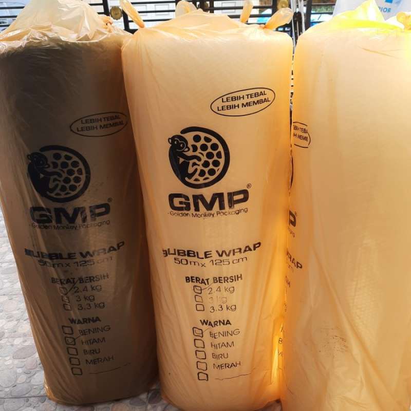 Jual Bubble Wrap Ekonomis Gmp 125 Cm X 50 M - Gmp 2.4 Di Seller Master ...