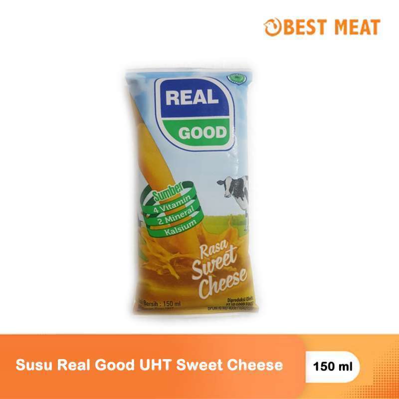 Jual Real Good UHT Sweet Cheese [150 ml] di Seller Best Meat Pulau ...