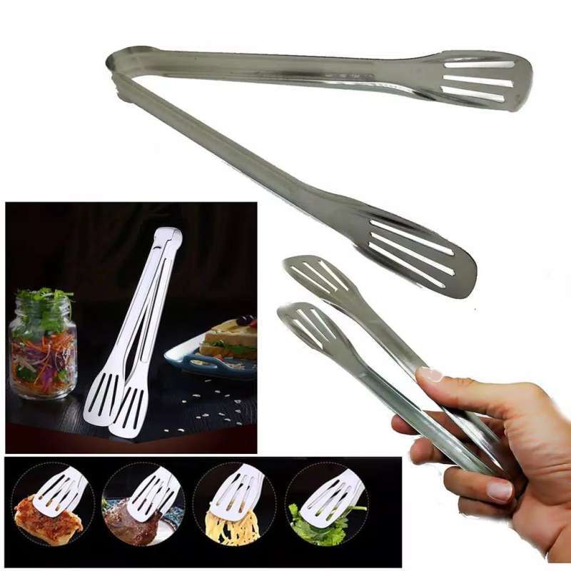 Jual HOMEXO Kitchenware penjepit makanan / Capit Gorengan Makanan/Roti ...