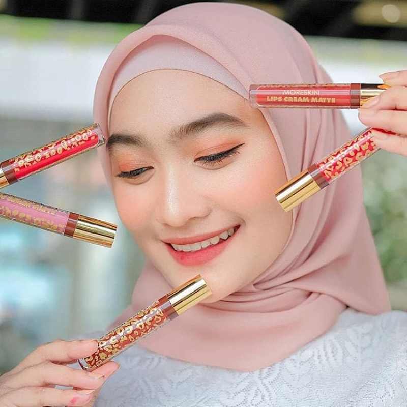 Promo MORESKIN Series NASA Lip Cream Matte Diskon 21% di Seller Alby ...