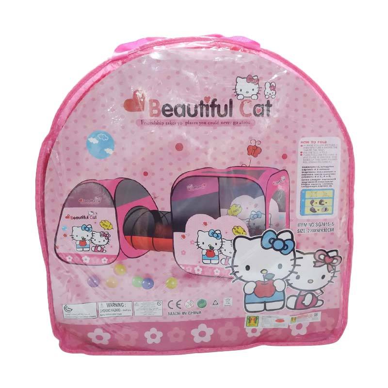 Jual Yoyo Momo Hello Kitty Tenda Terowongan Mainan Anak - Pink di ...