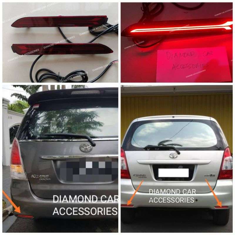 Promo Lampu reflektor bumper Toyota Innova 2008-2015 Diskon 1% di ...