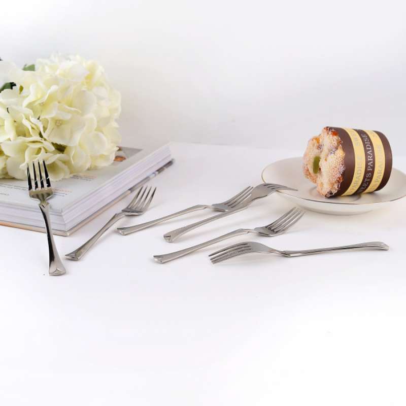 Jual Cake Fork - Garpu Kue Stainless Steel Capodimonte isi 6 pcs di ...
