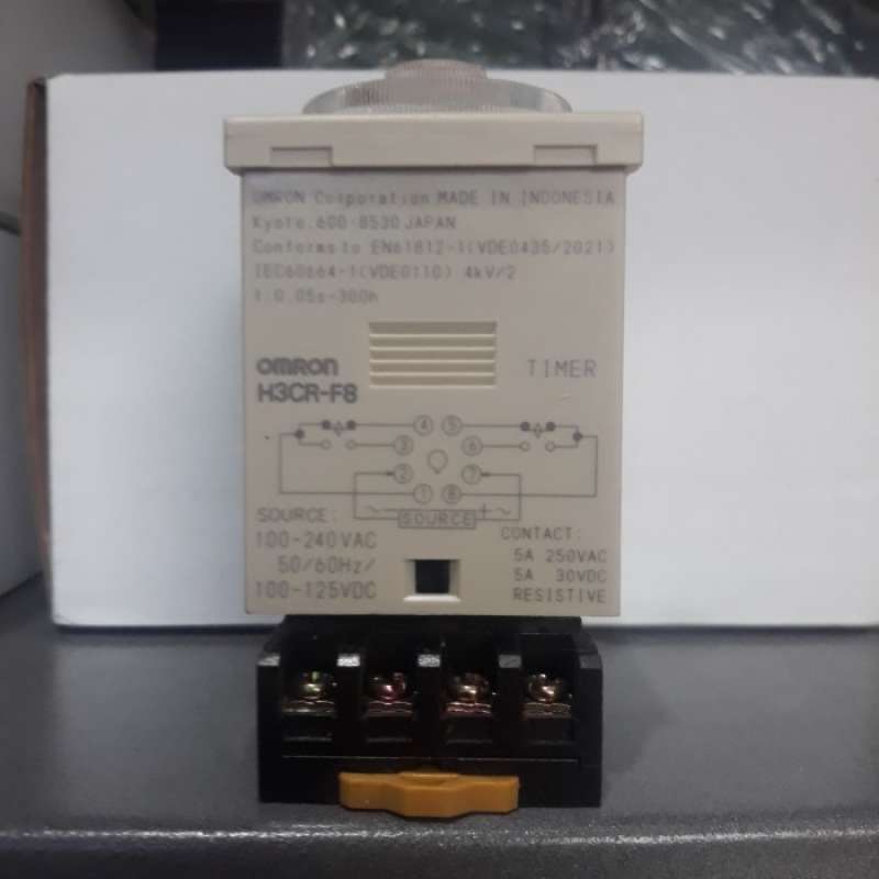 Jual TIMER TWIN OMRON H3CR-F8 + SOKET - Multi Colour di Seller Kumikaze ...
