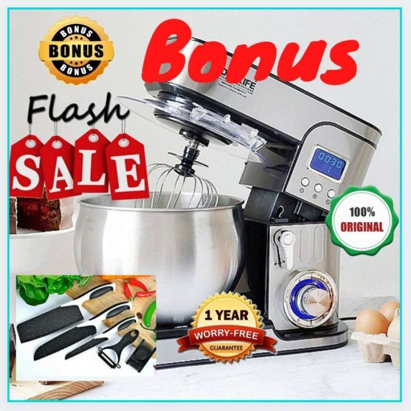 Jual Mixer Stand Roti Berdiri Professional Multi Speed Idealife Il 221s ...