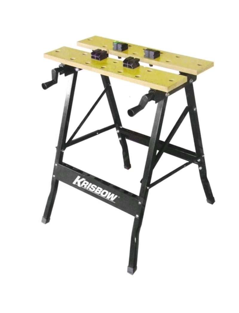 Promo Work Bench Portable Krisbow / Meja Kerja Gergaji Potong Kayu ...