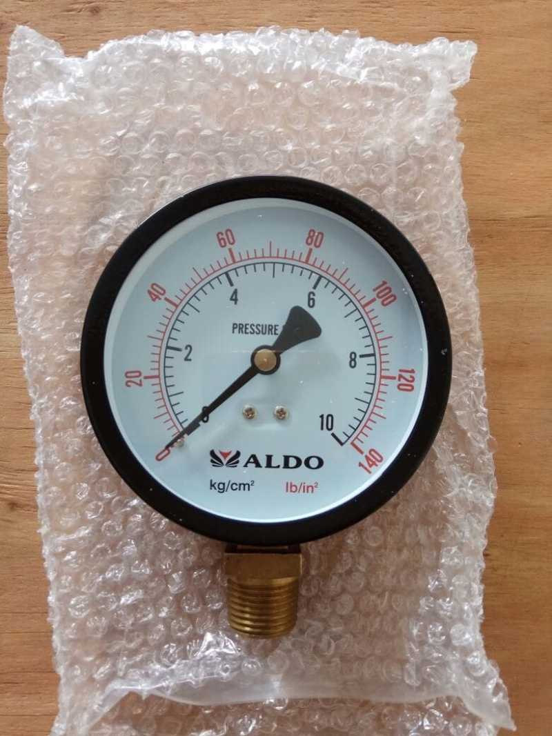 Jual MANOMETER / PRESSURE GAUGE 10KG 4 di Seller GLOBALTECH MASTER ...