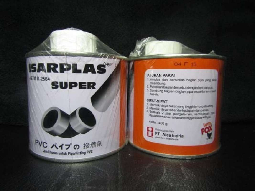 Jual Lem Pipa Pvc Isarplas Klg Kaleng Kuas Di Seller Cahaya Abadi ...