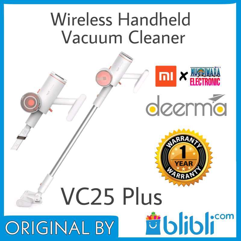Jual Xiaomi Deerma Vc25 Plus Handheld Wireless Vacuum Cleaner ...