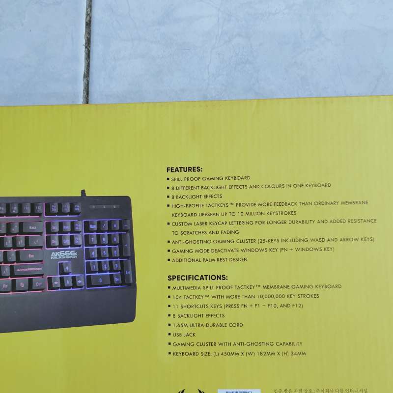 Jual Keyboard Armagedon Ak666x Gaming Rgb Armaggeddon Led Kabel Ak666 ...