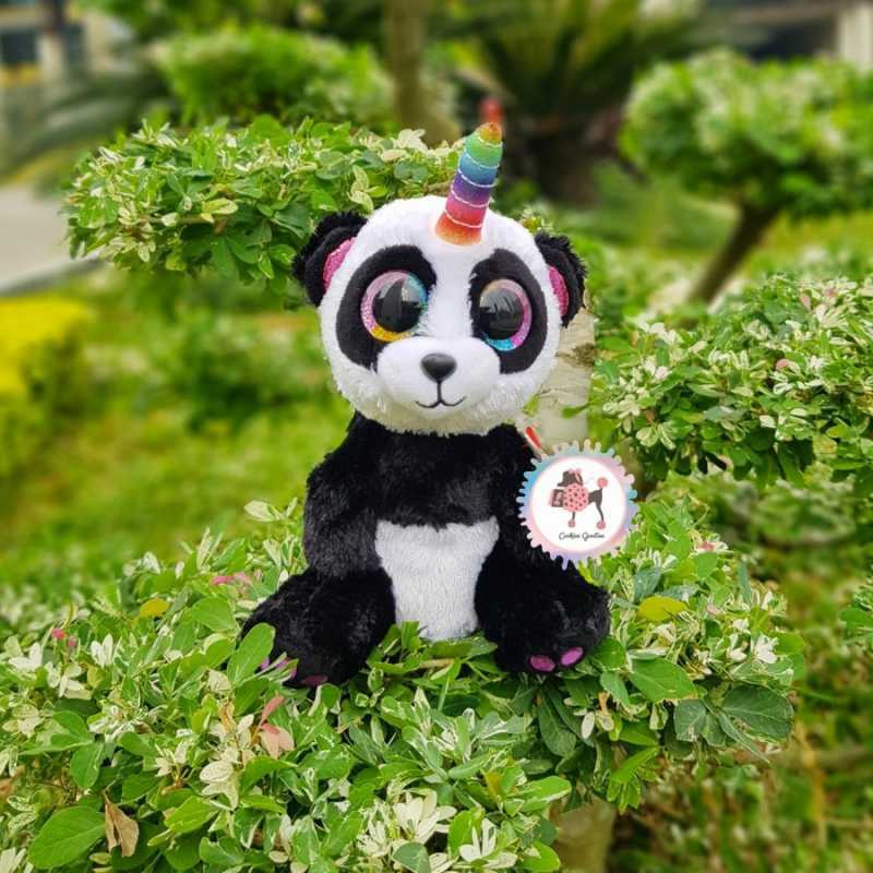 Jual Ty Beanie Boos - Paris the Panda with Horn di Seller ...
