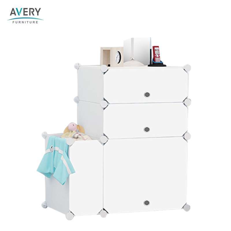 Jual Avery - PC-W4 - Lemari Pakaian Plastik DIY / Rak Baju Multifungsi ...