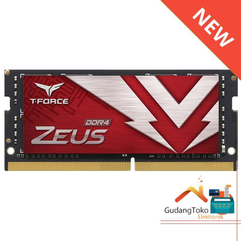 Promo New RAM Laptop Team T-Force Zeus 8GB DDR4 3200MHz Sodimm Diskon ...
