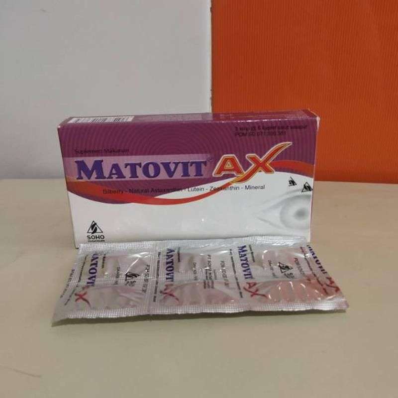 Jual Original Matovit Ax 1box isi 18 tablet di Seller Zona Sehatku ...
