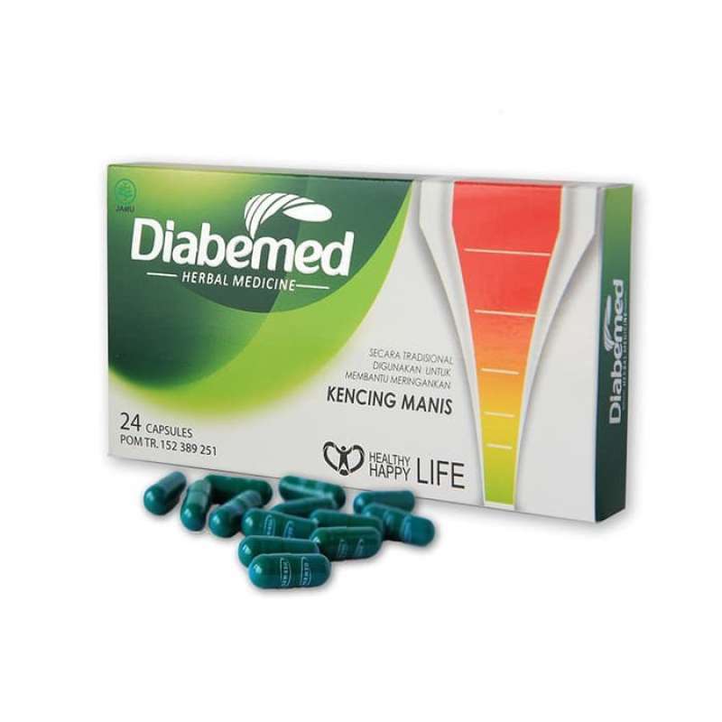 Jual Diabemed isi 24 kapsul herbal diabetes di Seller WAHDA-FERZEE ...