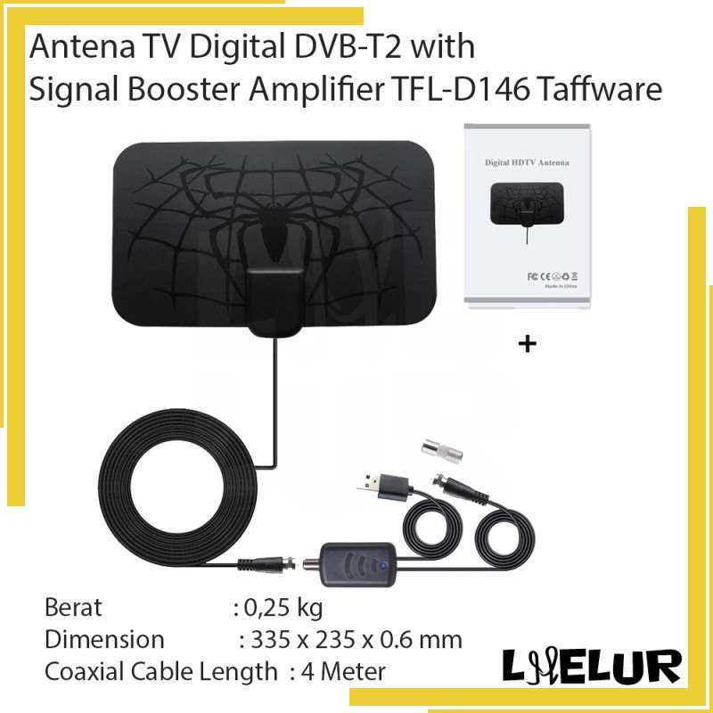 Jual Antena TV Digital DVB-T2 Signal Booster Amplifier TFL-D146 ...