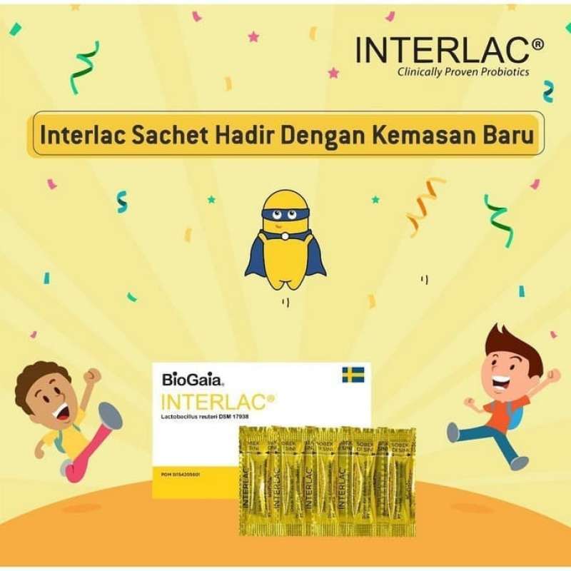 Jual Interlac Sachet isi 10 original asli terbaik di Seller farha ...