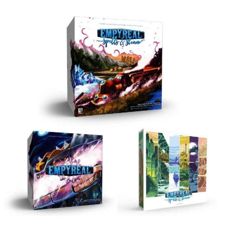 Jual Empyreal Spells & Steam Magnate Pledge (base+expansion+deluxe Upgrade) Di Seller Monopolis ...