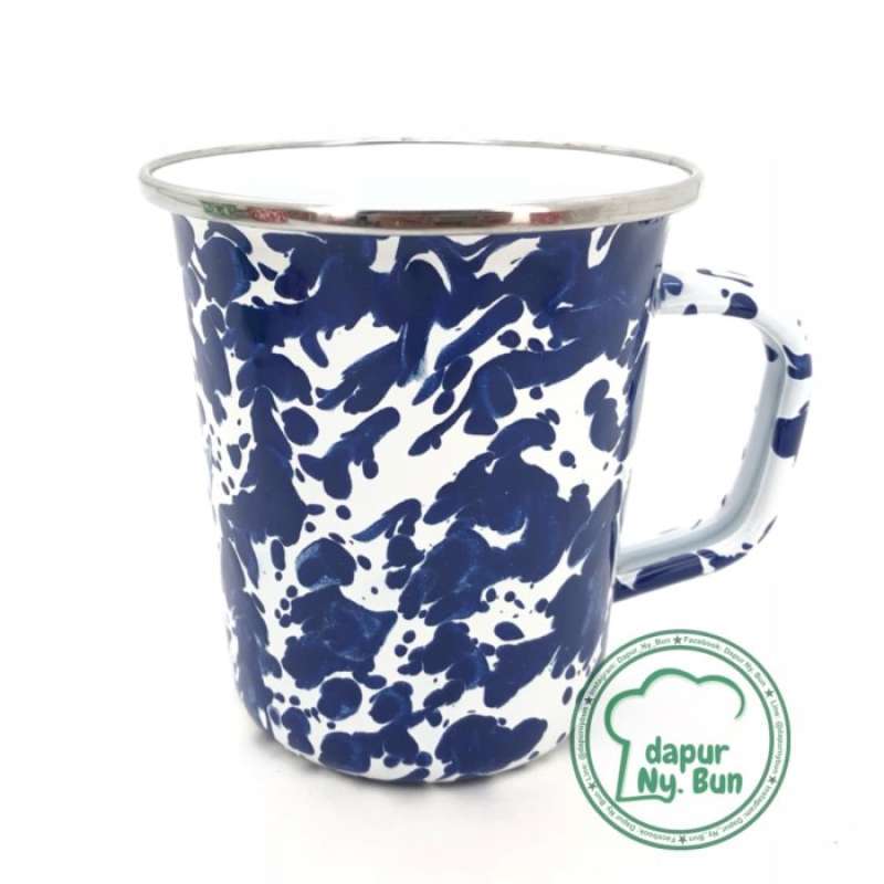 Promo Premium Mug LATTE Enamel BLIRIK - BLURIK 470ml - Cangkir Kopi ...