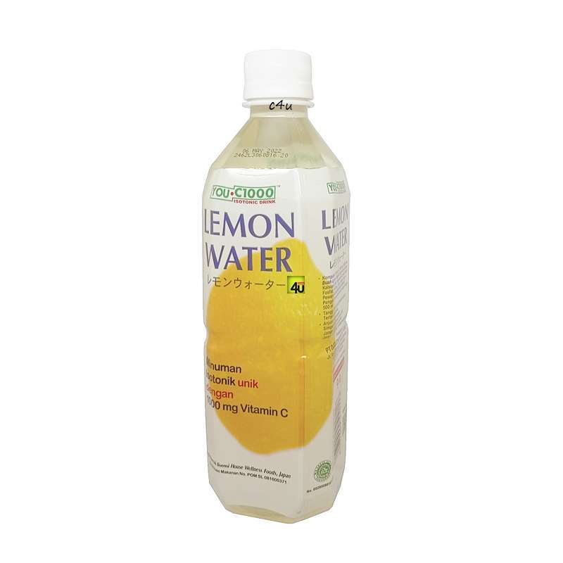 Promo You C1000 - Isotonic LEMON WATER with VITC - 500ml RTD Diskon 1% ...