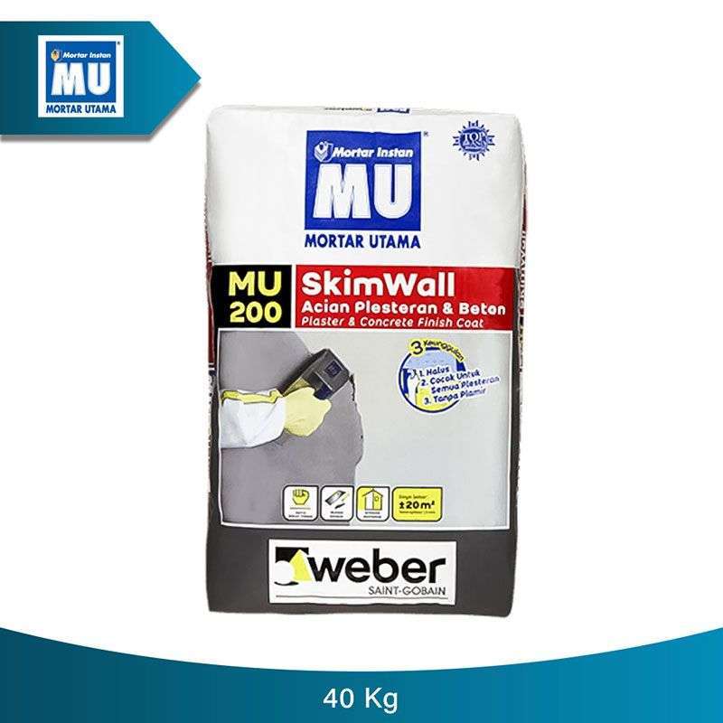 Jual MORTAR MU-200 40KG ACIAN DIATAS PLSTRN&BTN di Seller Mitra10 ...