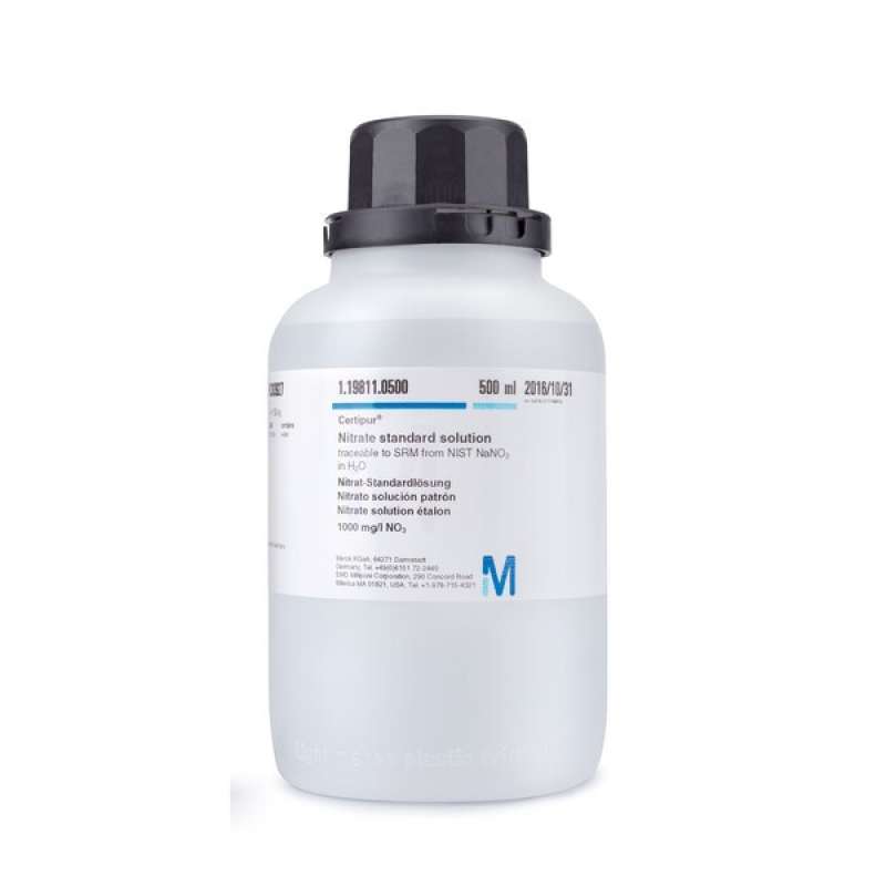 Jual MERCK 1.19811.0500 Nitrate Standard Solution Merck 500mL di Seller ...