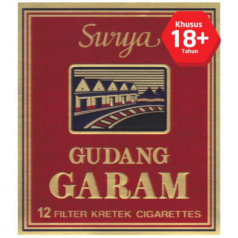 Jual Gudang Garam Surya Rokok 16 Batang Di Seller Alfamart - | Blibli