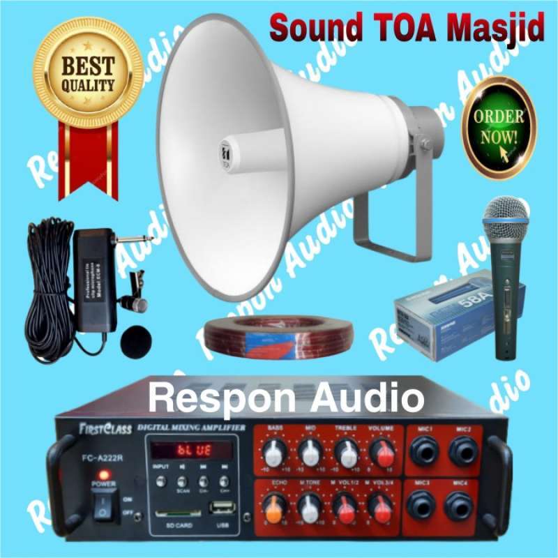Jual Sound System Paket Speaker TOA Masjid 3 - MULTY COLOUR di Seller ...
